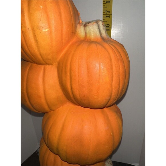 Trendmasters | Holiday | Vintage Trendmasters 8 Lighted Pumpkin Totem ...